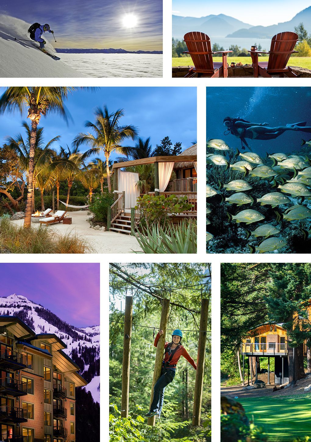 Outdoor Experiences | Curator Hotel & Resort Collection